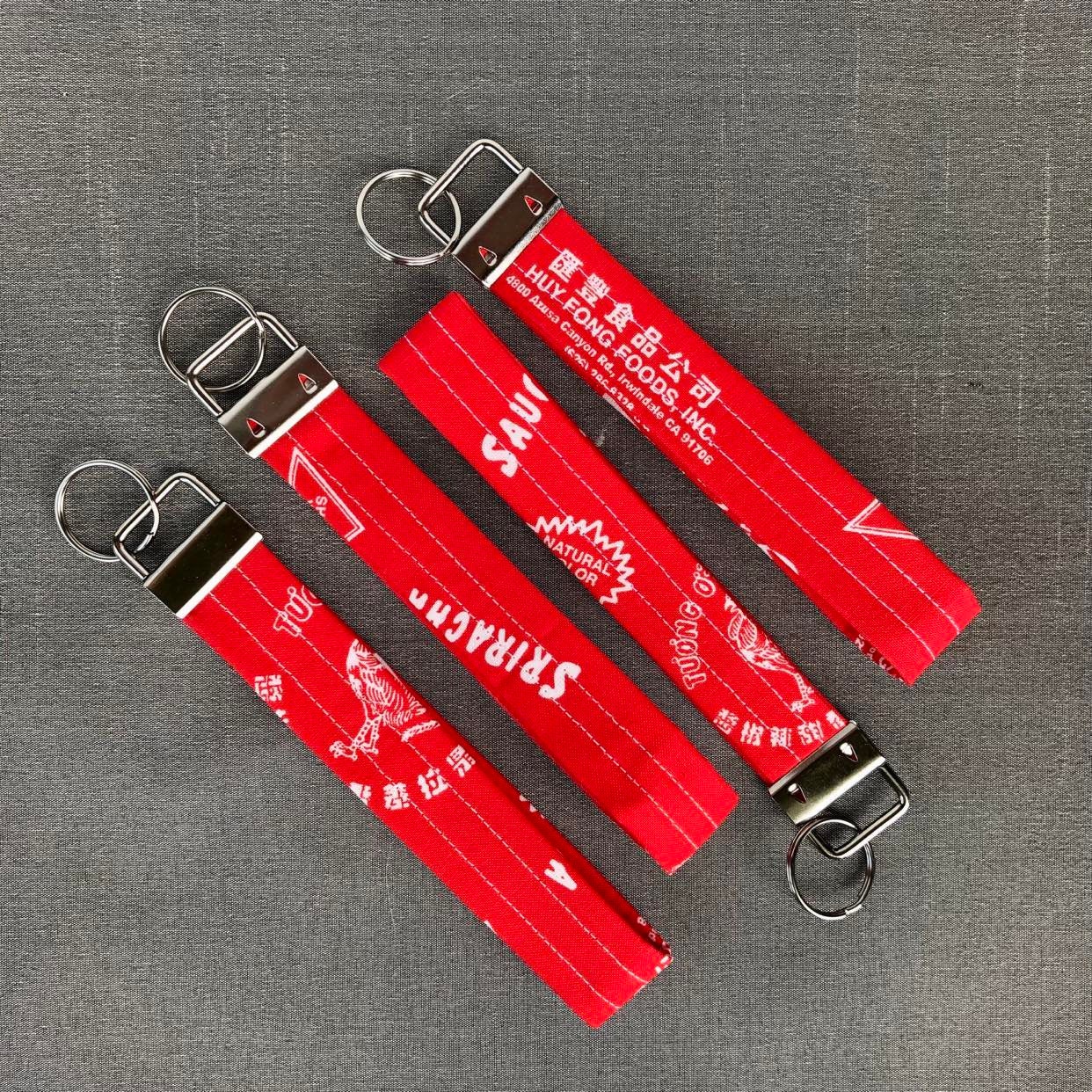 Sriracha, Sriracha Key Fob, Hot Sauce, Sriracha Keychain - Etsy