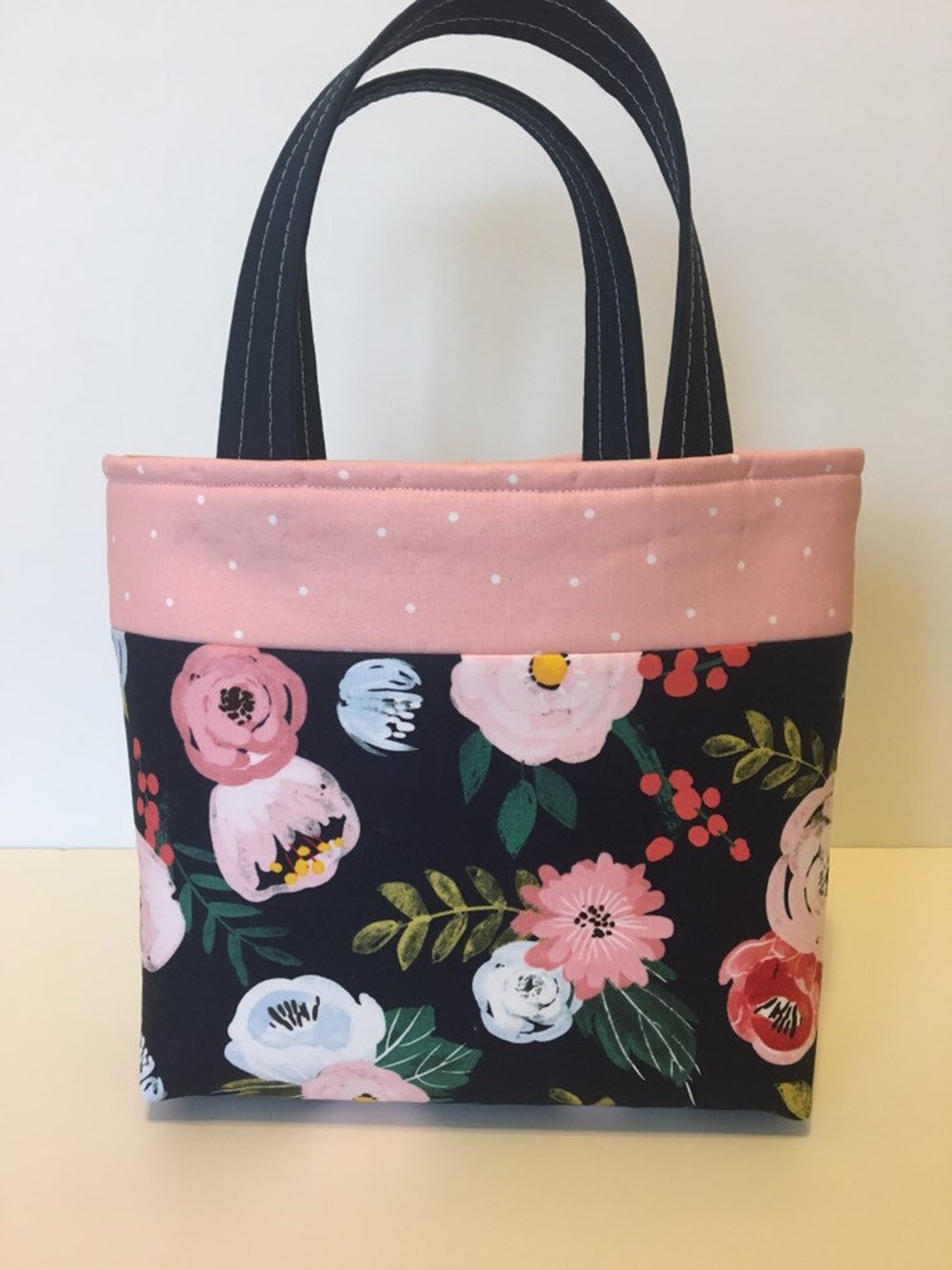 Handmade Christian Scripture Tote Bag / LDS Scripture Bag / Bible Tote ...