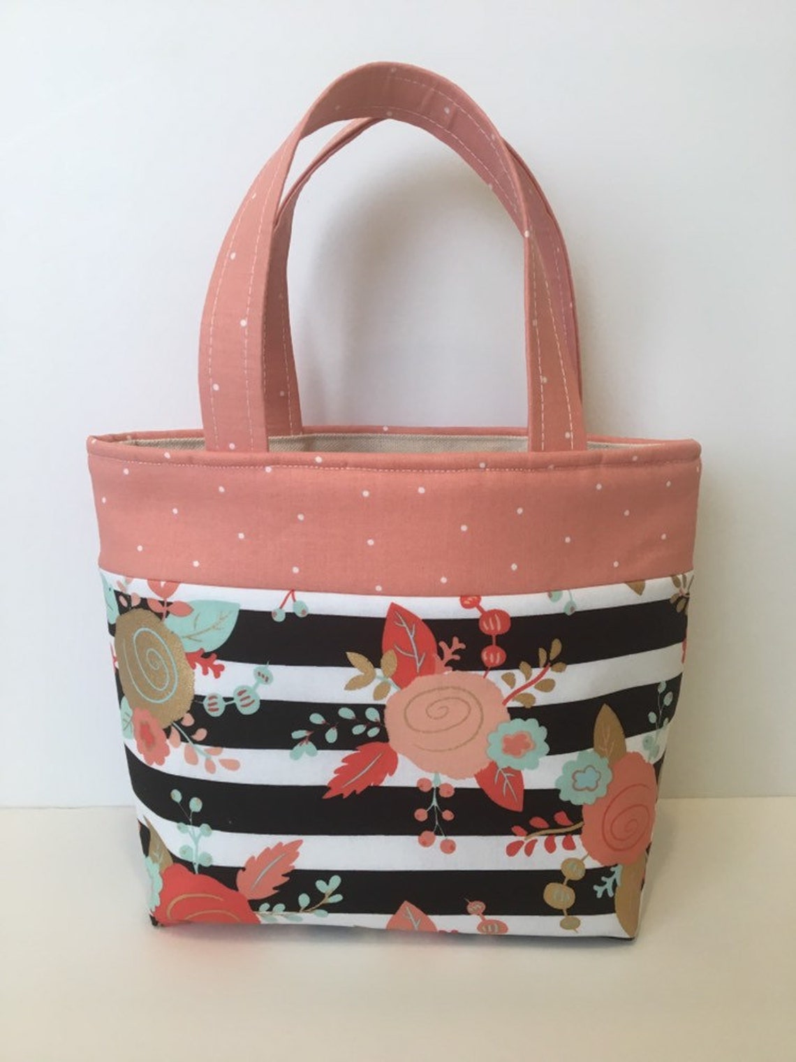 Handmade Christian Scripture Tote Bag / LDS Scripture Bag / Bible Tote ...