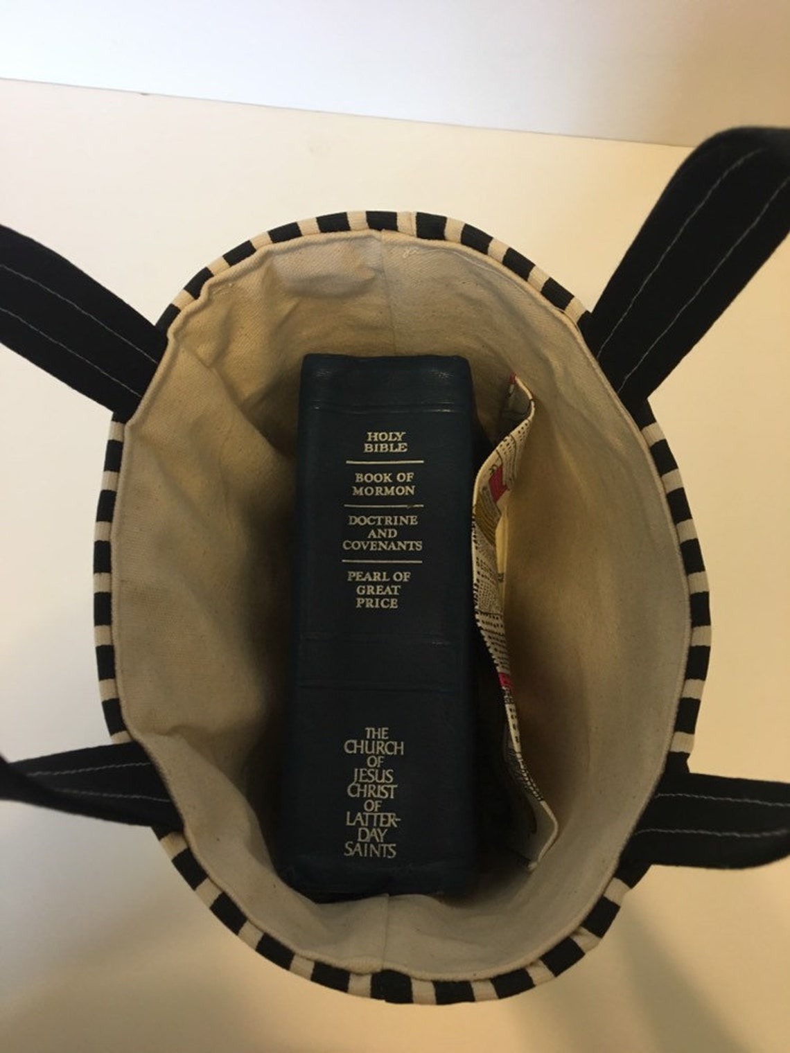 Scripture Case, Small Tote, LDS Scripture Bag, LDS Scripture Tote ...