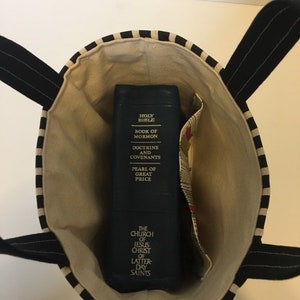 Scripture Case, Small Tote, LDS Scripture Bag, LDS Scripture Tote ...