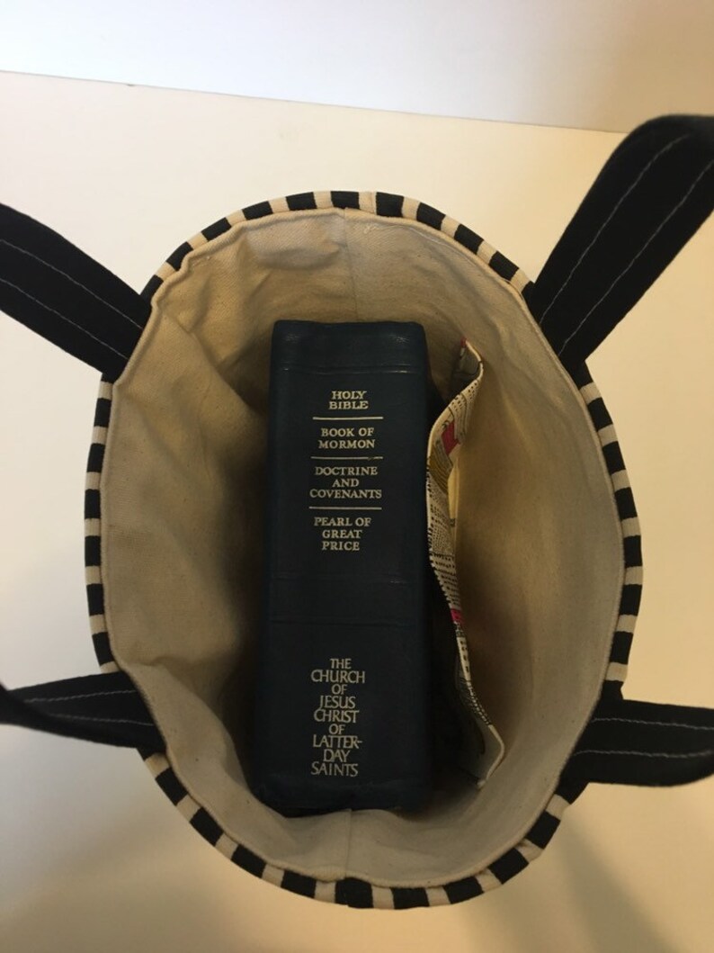 Scripture Case, Small Tote, LDS Scripture Bag, LDS Scripture Tote ...