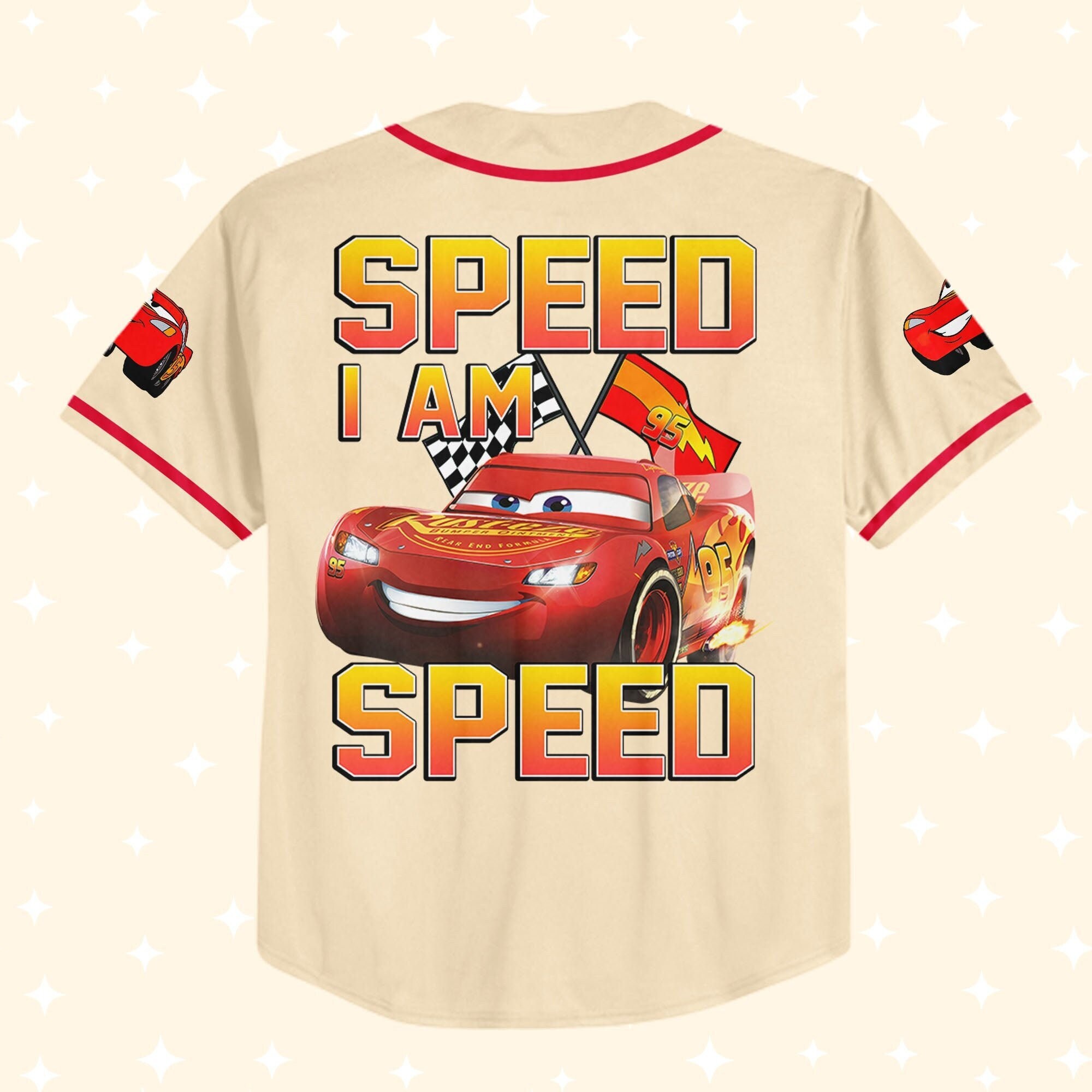 Personalize Cars Lightning Mcqueen Speed I Am Speed - Etsy