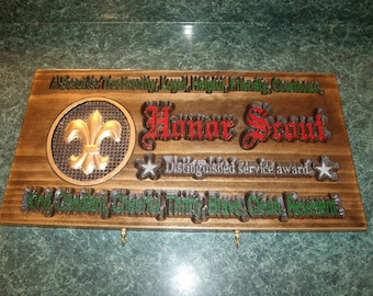 Custom Carved Message Board With Hand Painted Logo | Etsy