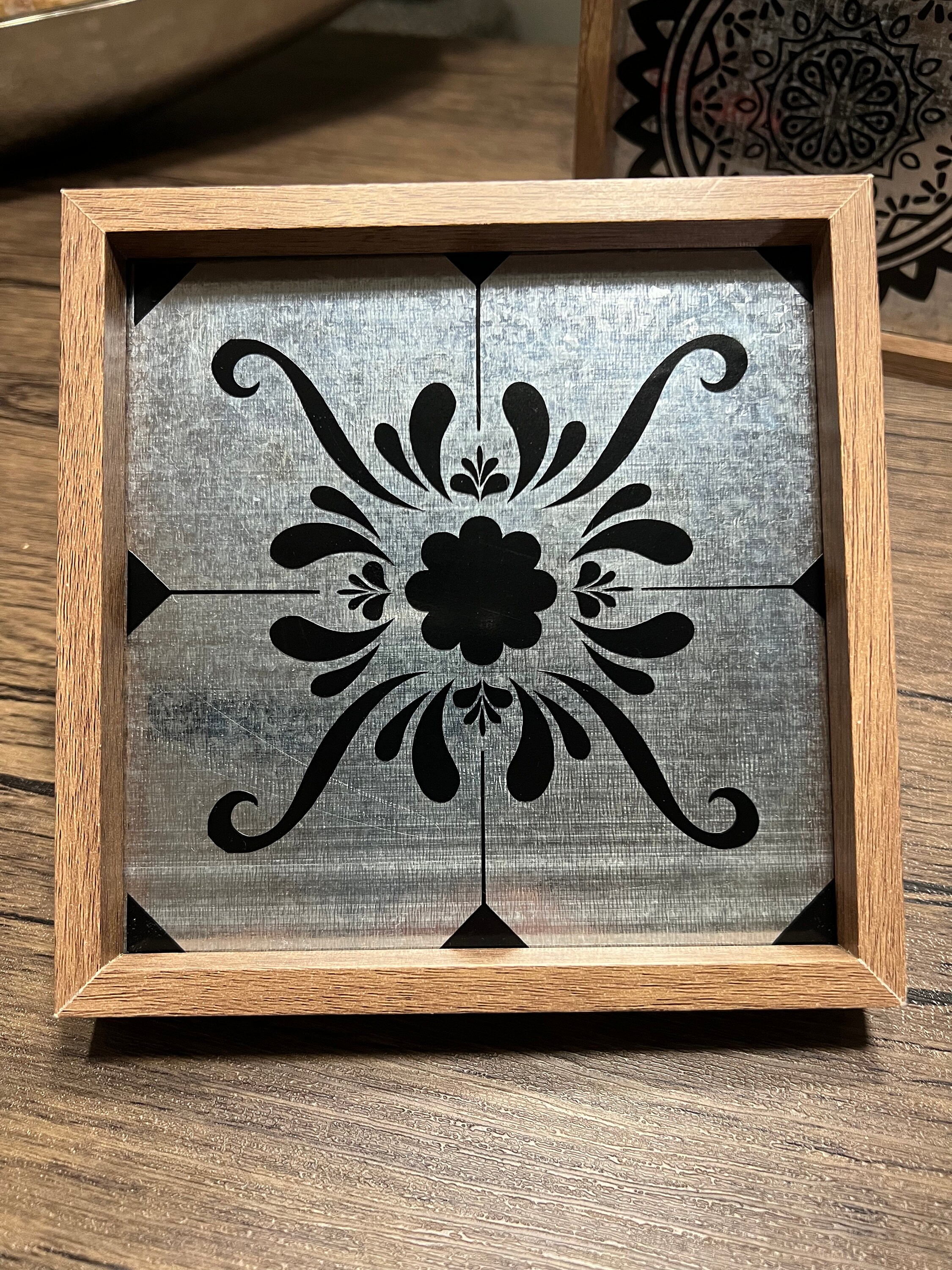 Galvanized Signs, Tiered Tray Wood Signs, Mandalas, Encaustic Tile ...