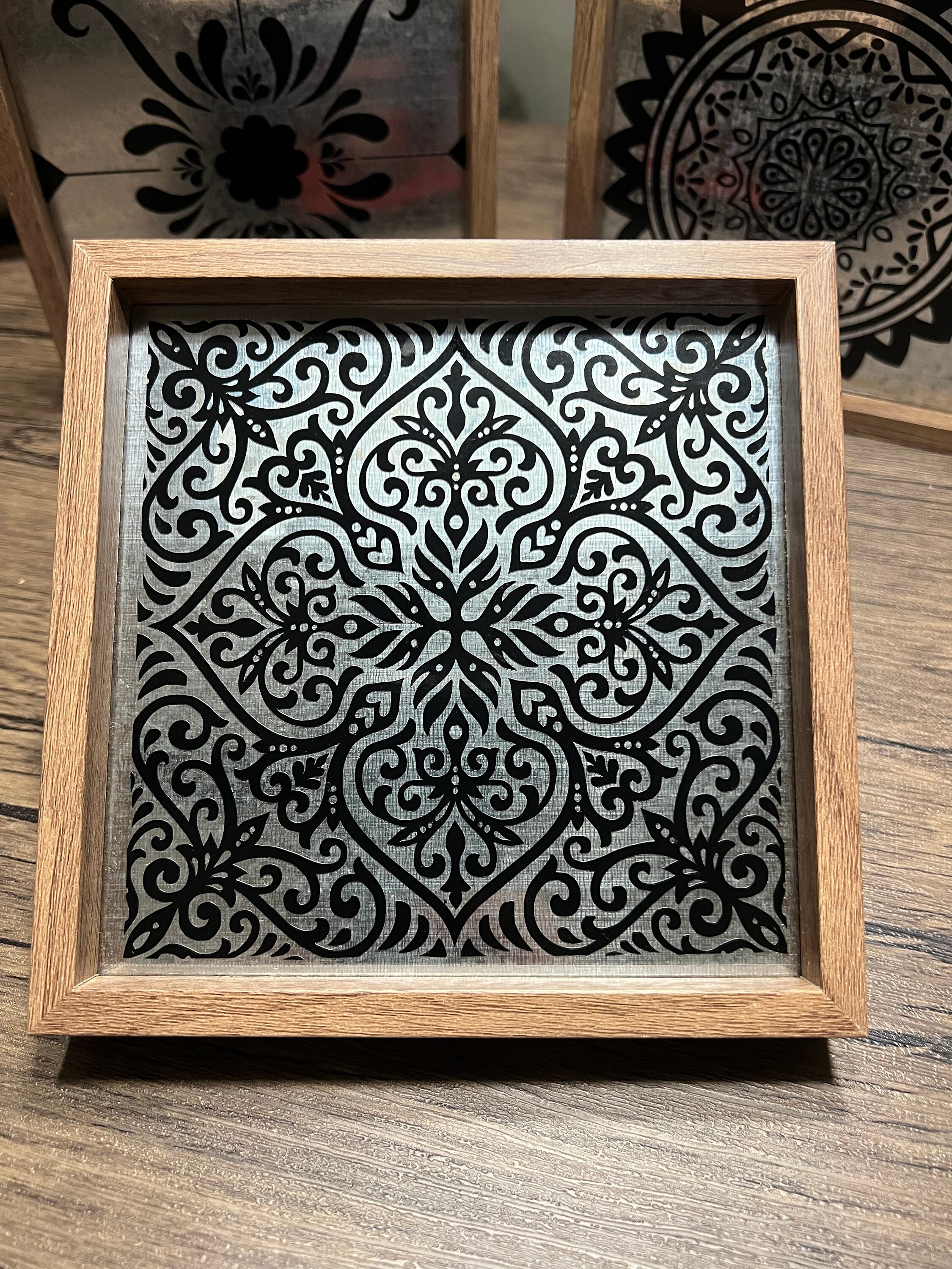 Galvanized Signs, Tiered Tray Wood Signs, Mandalas, Encaustic Tile ...