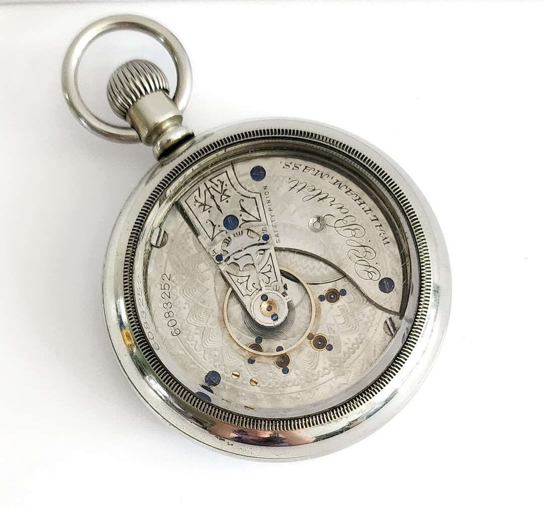 Antique, Serviced, Waltham Window Back 15 Jewel Pocket Watch. 1894 - Etsy