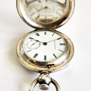 Antique, Serviced, 15 Jewel Waltham, Railroad Grade- Appleton Tracy, 1878 , Sterling Silver ...