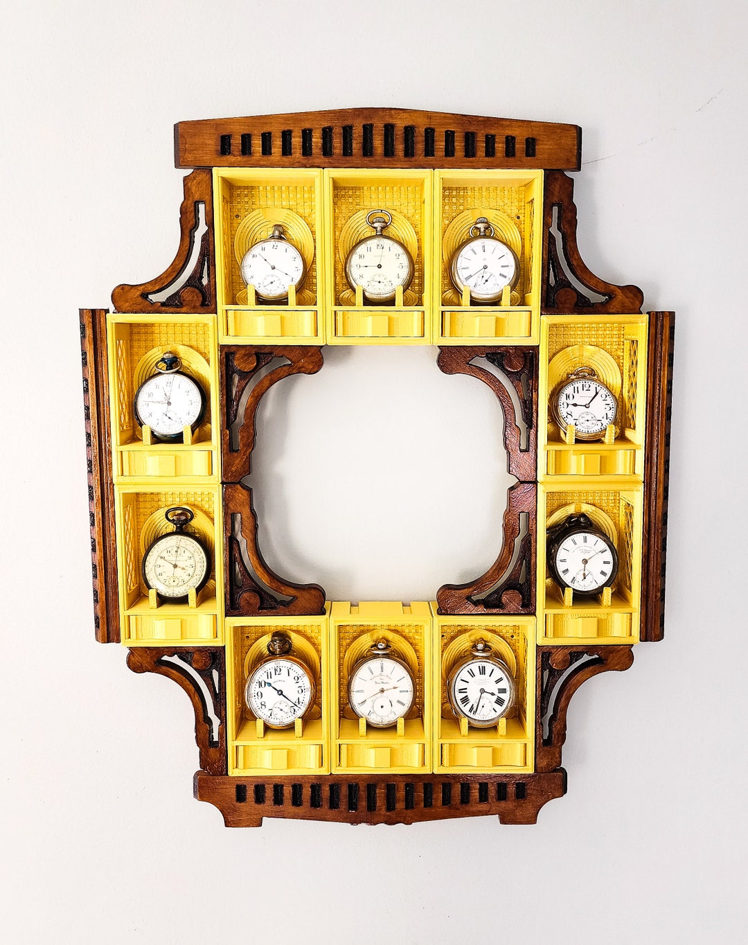 Pocket Watch Display Case, Modular, DIY Kit, Collectible. Model Display ...
