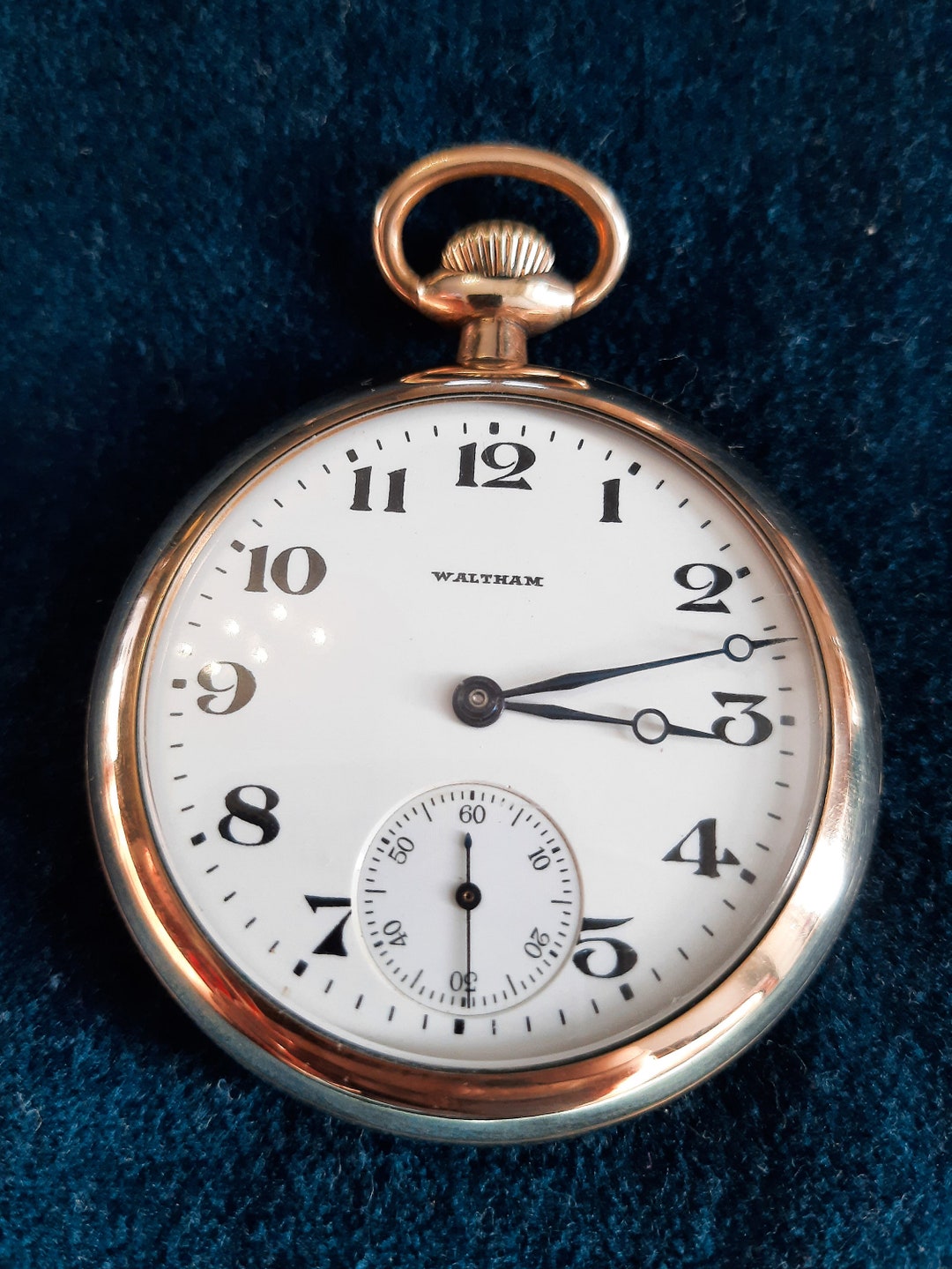 Antique, Serviced, Waltham 15 Jewel Pocket Watch 1919 - Etsy Canada