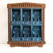 Six Pocket Watch Display Case, Built With Black Walnut Trim. Display ...