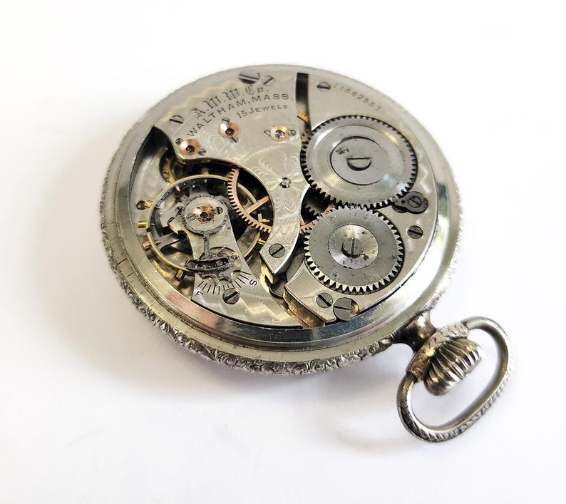 Antique, Serviced, Waltham 15 Jewel Pocket Watch. 1902 - Etsy