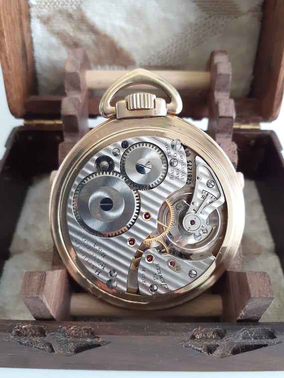 Antique, Serviced, Railroad Hamilton Grade 992 B, 21 … - Gem