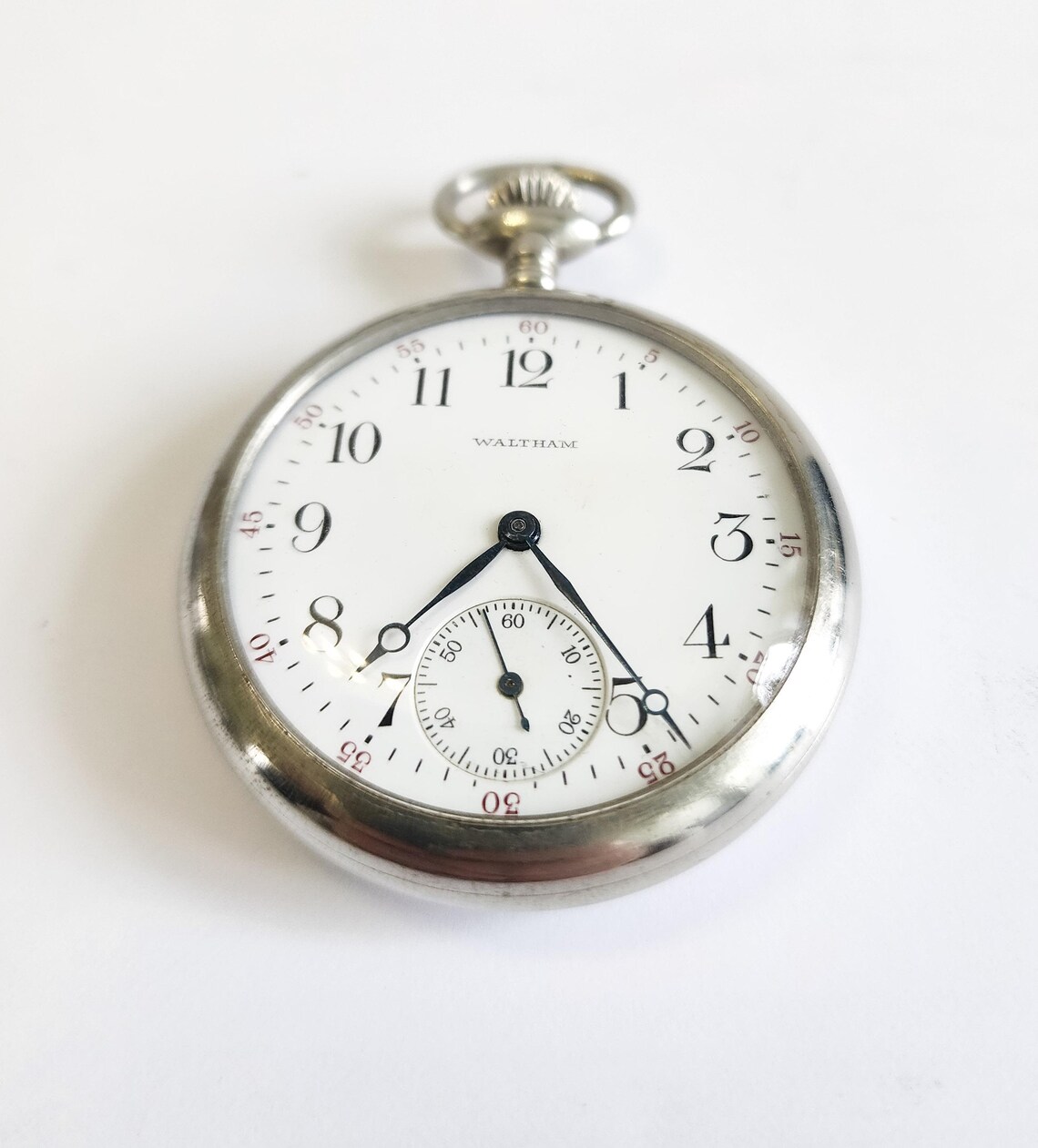 Antique, Serviced, Waltham 15 Jewel Pocket Watch. 1917 - Etsy