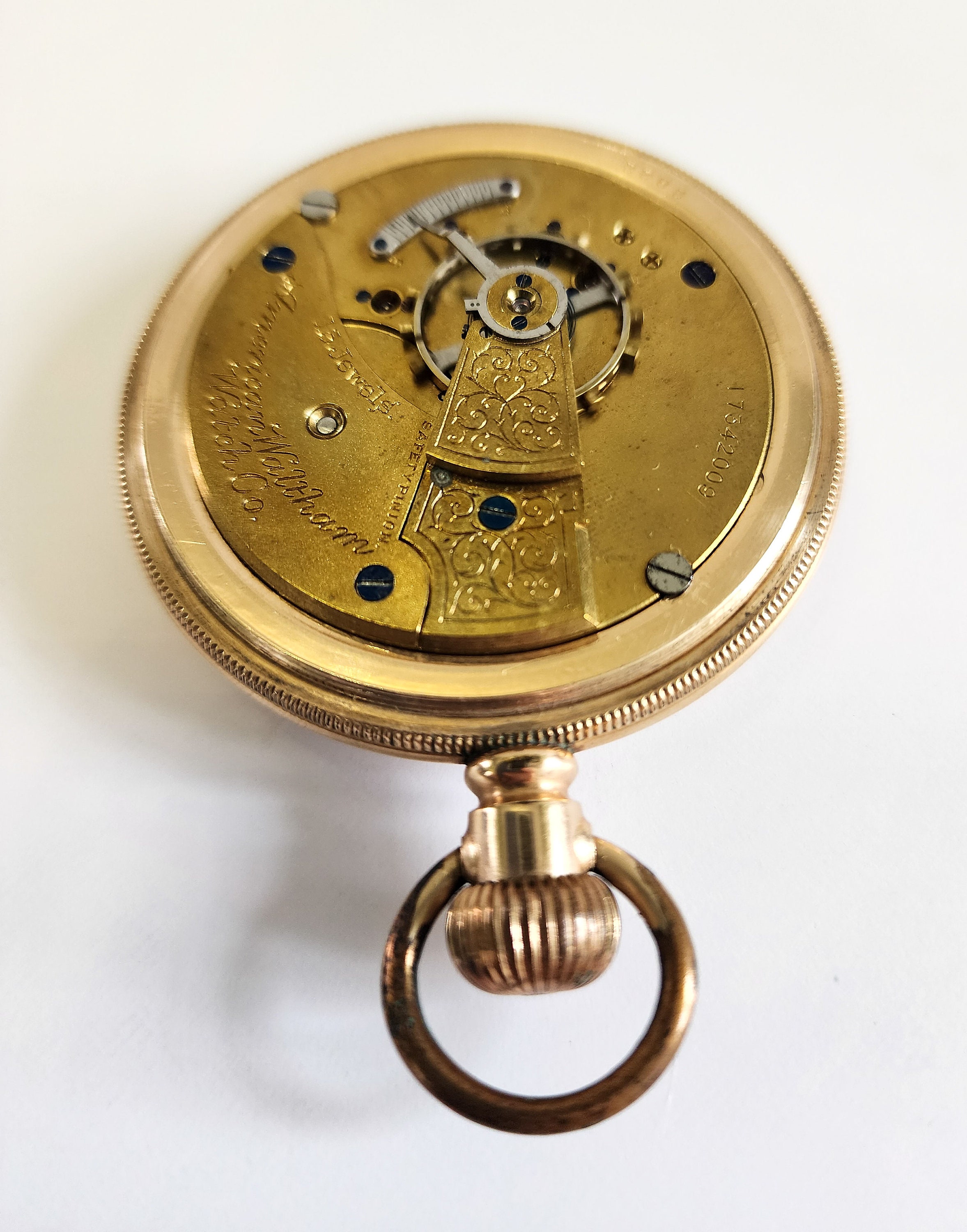 1908 15 Jewel Waltham Pocket Watch - Etsy