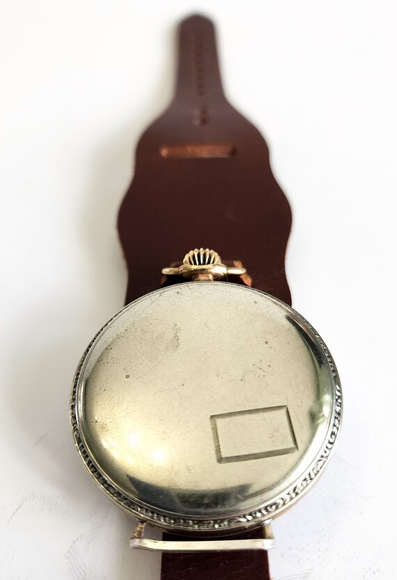 Antique, Serviced, 15 Jewel Waltham dual tone Pocket … - Gem