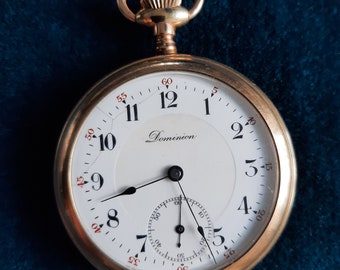 Antique Serviced Swiss balco 17 Jewel Pocket - Etsy