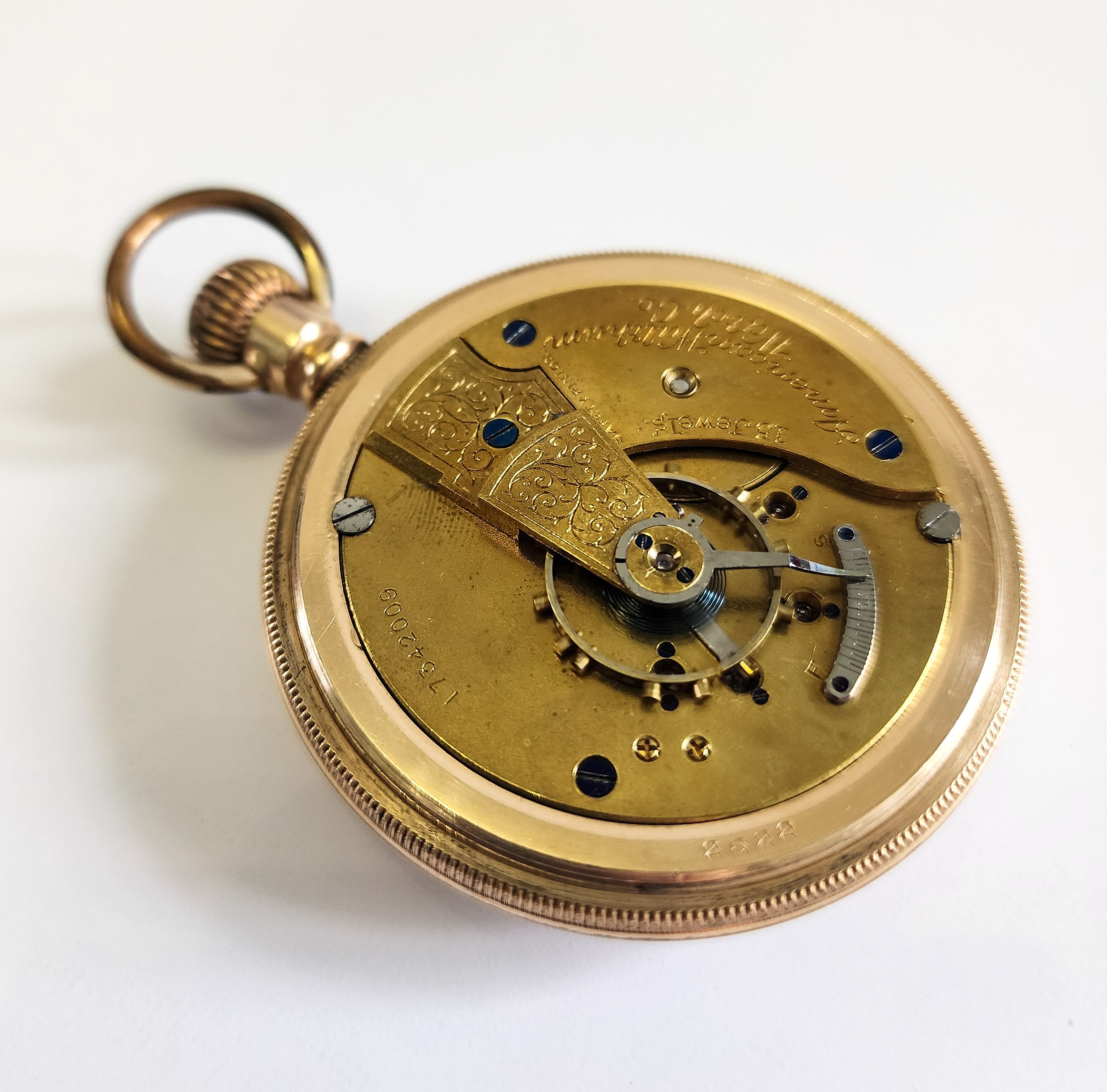1908 15 Jewel Waltham Pocket Watch - Etsy