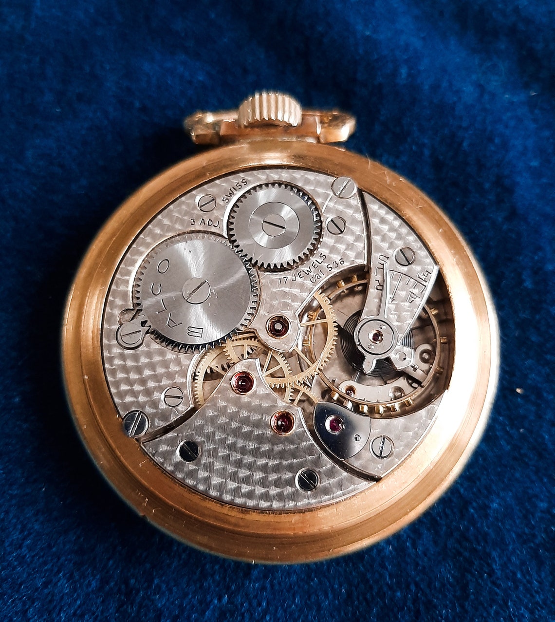 Antique, Serviced, Swiss balco 17 Jewel Pocket Watch. 1930's - Etsy Canada