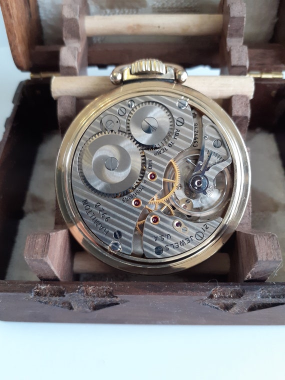 Antique, Serviced, Railroad Hamilton Grade 992 B, 21 … - Gem