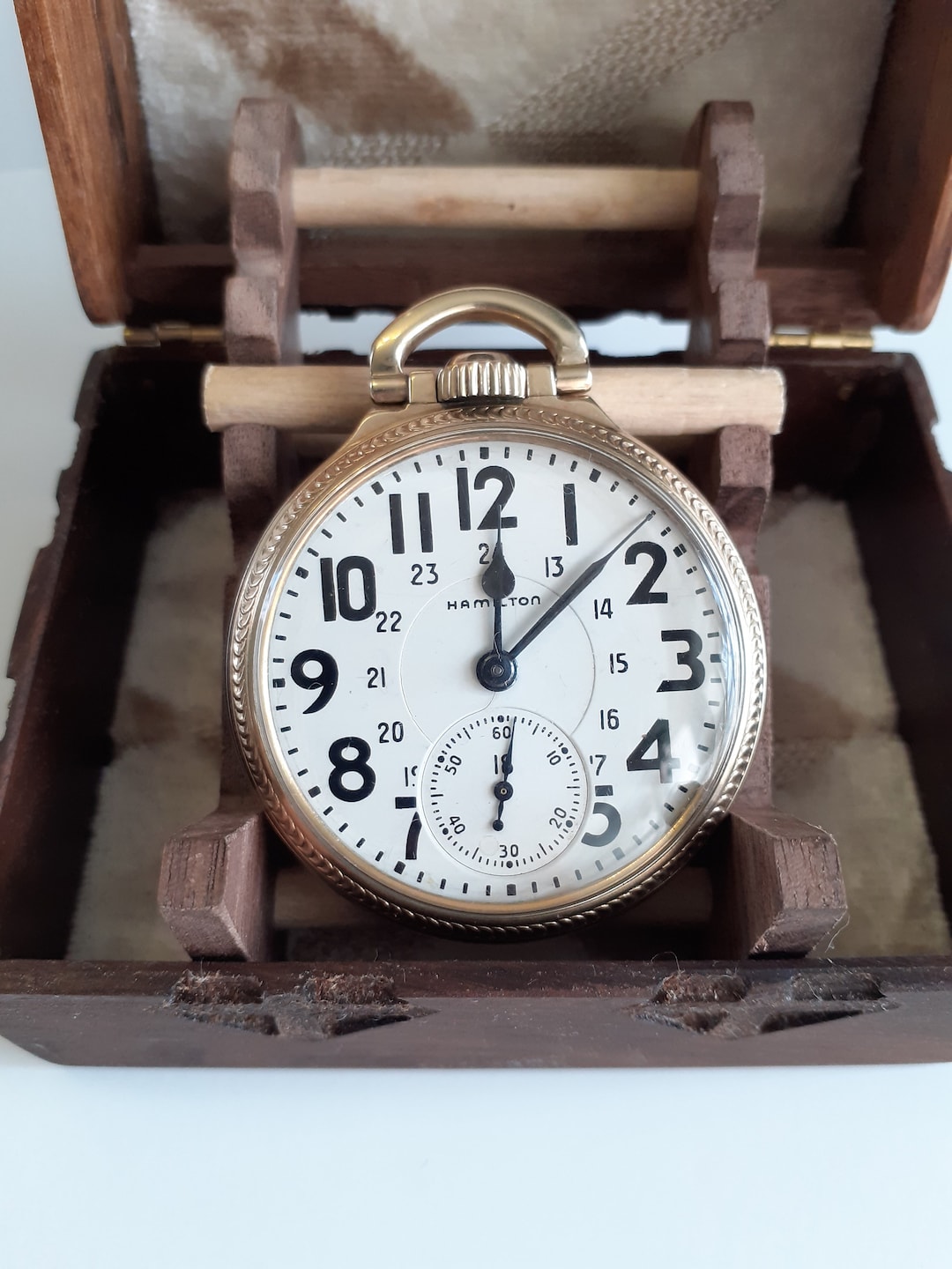 Antique, Serviced, Railroad Hamilton Grade 992 B, 21 Jewel Pocket Watch ...