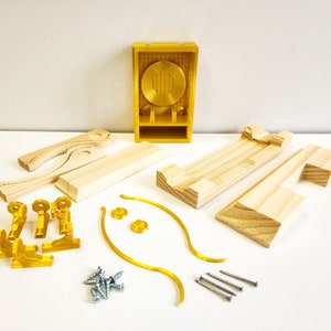 Pocket Watch Display Case, Modular, DIY Kit, Collectible. Model Mantle ...