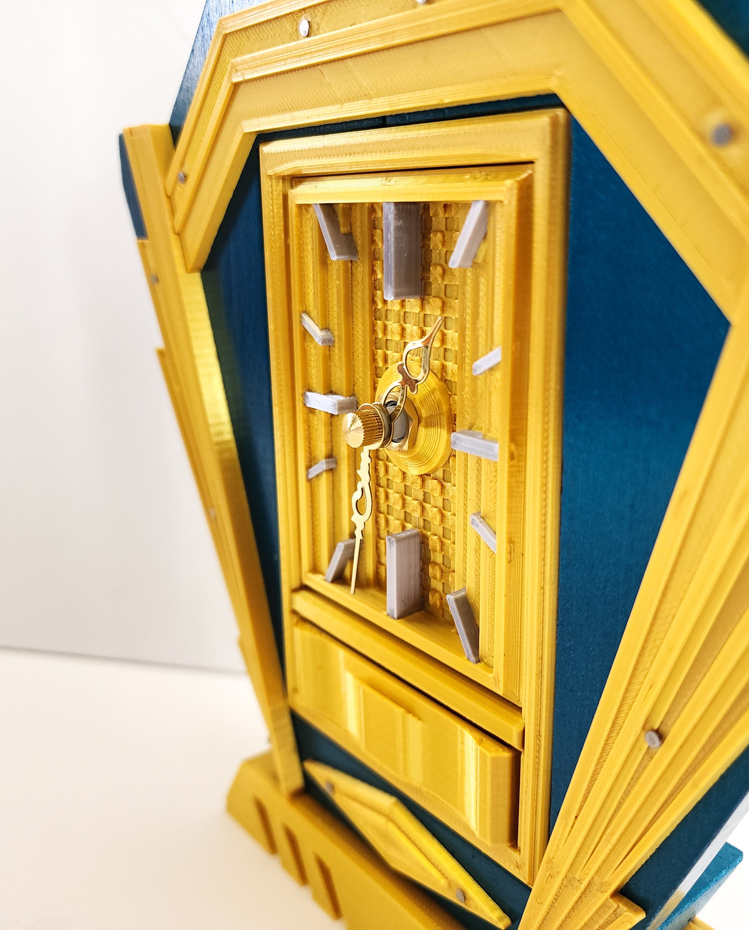 Novelty Clock, Modular, DIY Kit, Collectible. Model Art Deco gold - Etsy