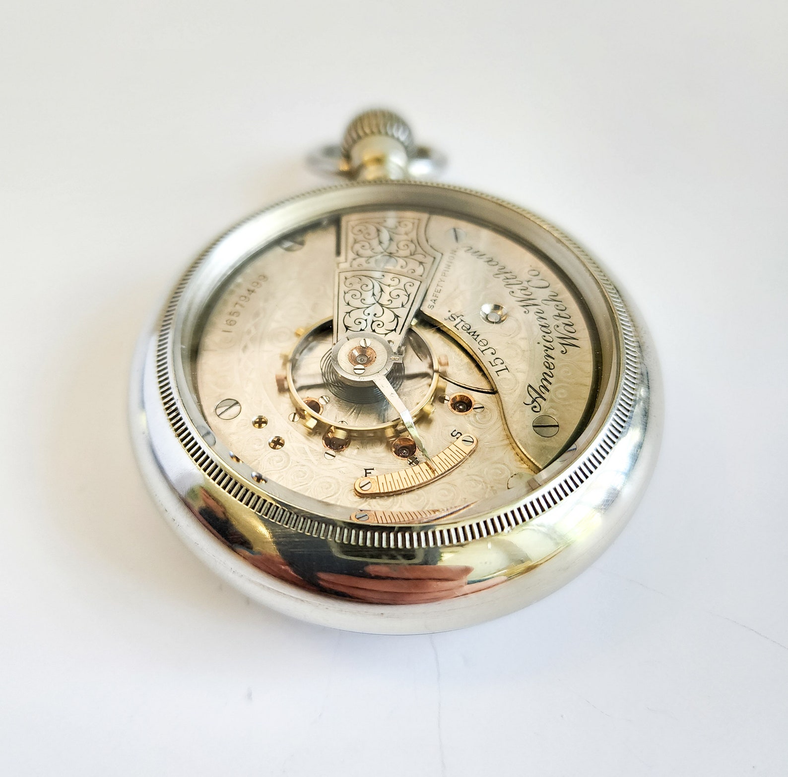 Antique, Serviced, Waltham Window Back 15 Jewel Pocket Watch. 1908 - Etsy
