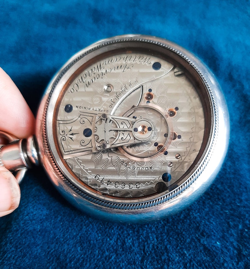 Antique, Serviced, Rare Waltham Non Magnetic 15 Jewel Pocket Watch ...