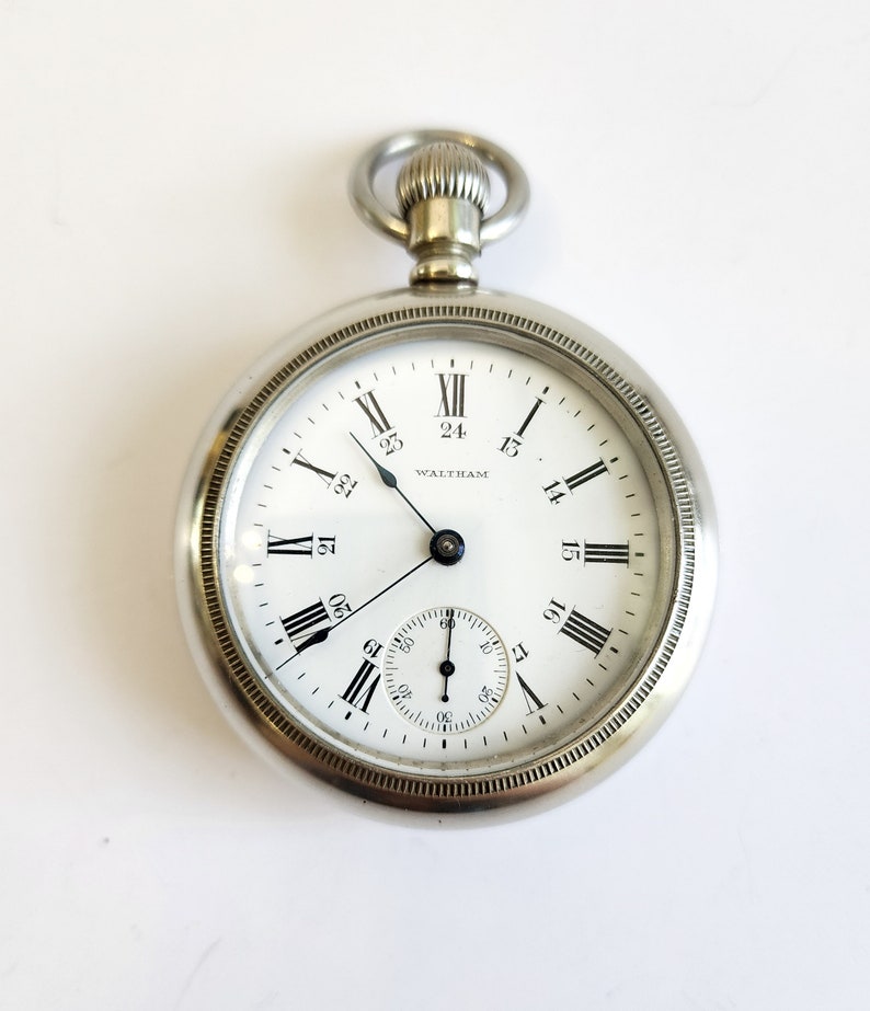 Antique, Serviced, Waltham Window Back 15 Jewel Pocket Watch. 1908 - Etsy