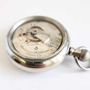 Antique, Serviced, Waltham Window Back 15 Jewel Pocket Watch. 1908 - Etsy