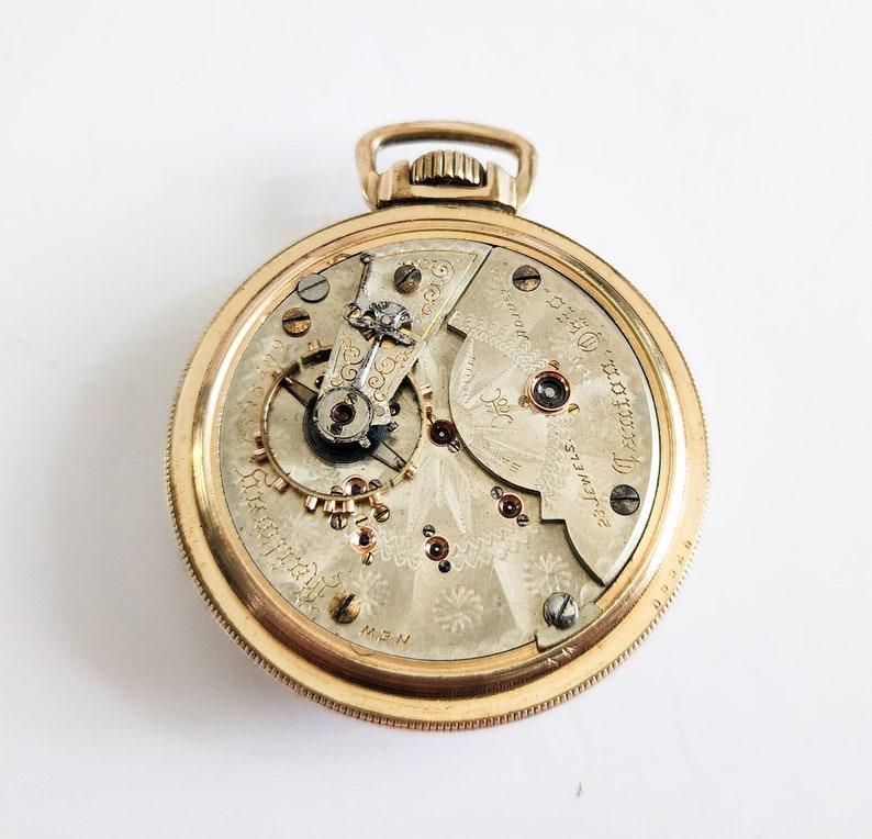 Antique, Serviced, 23 Jewel Hampden Pocket Watch. 1901 - Etsy