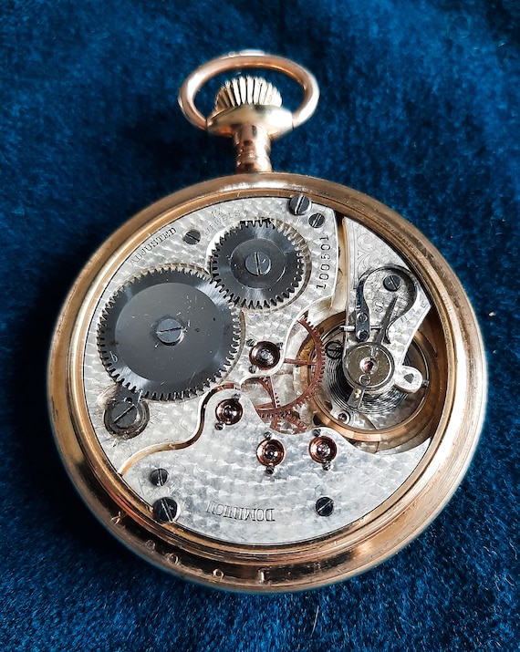 Antique Serviced Swiss Dominion 17 Jewel Pocket Wat Gem
