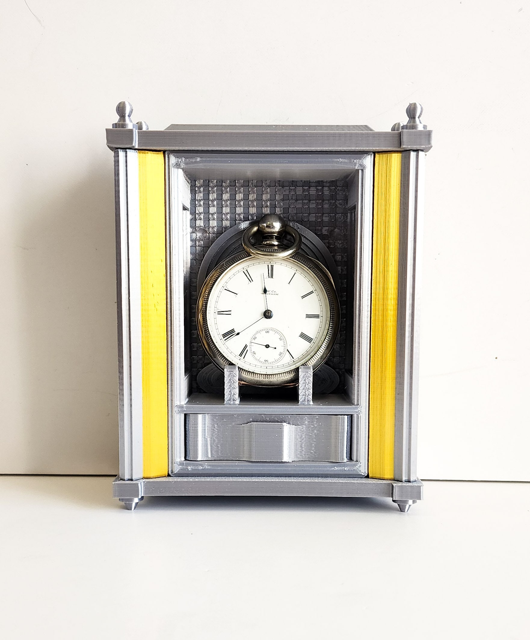Pocket Watch Display Case, Modular, DIY Kit, Collectible. Art Deco2 ...