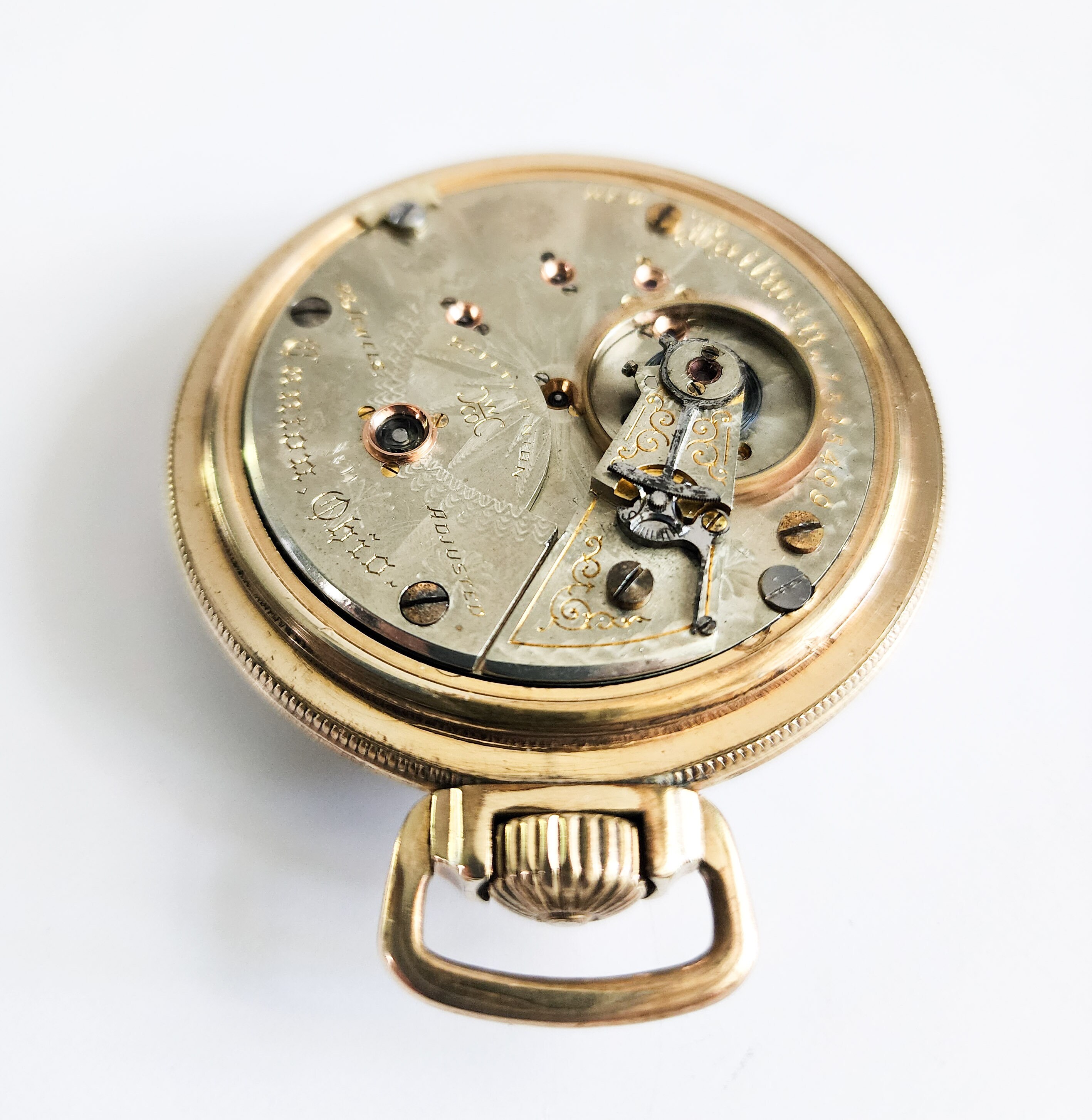 Antique, Serviced, 23 Jewel Hampden Pocket Watch. 1901 - Etsy