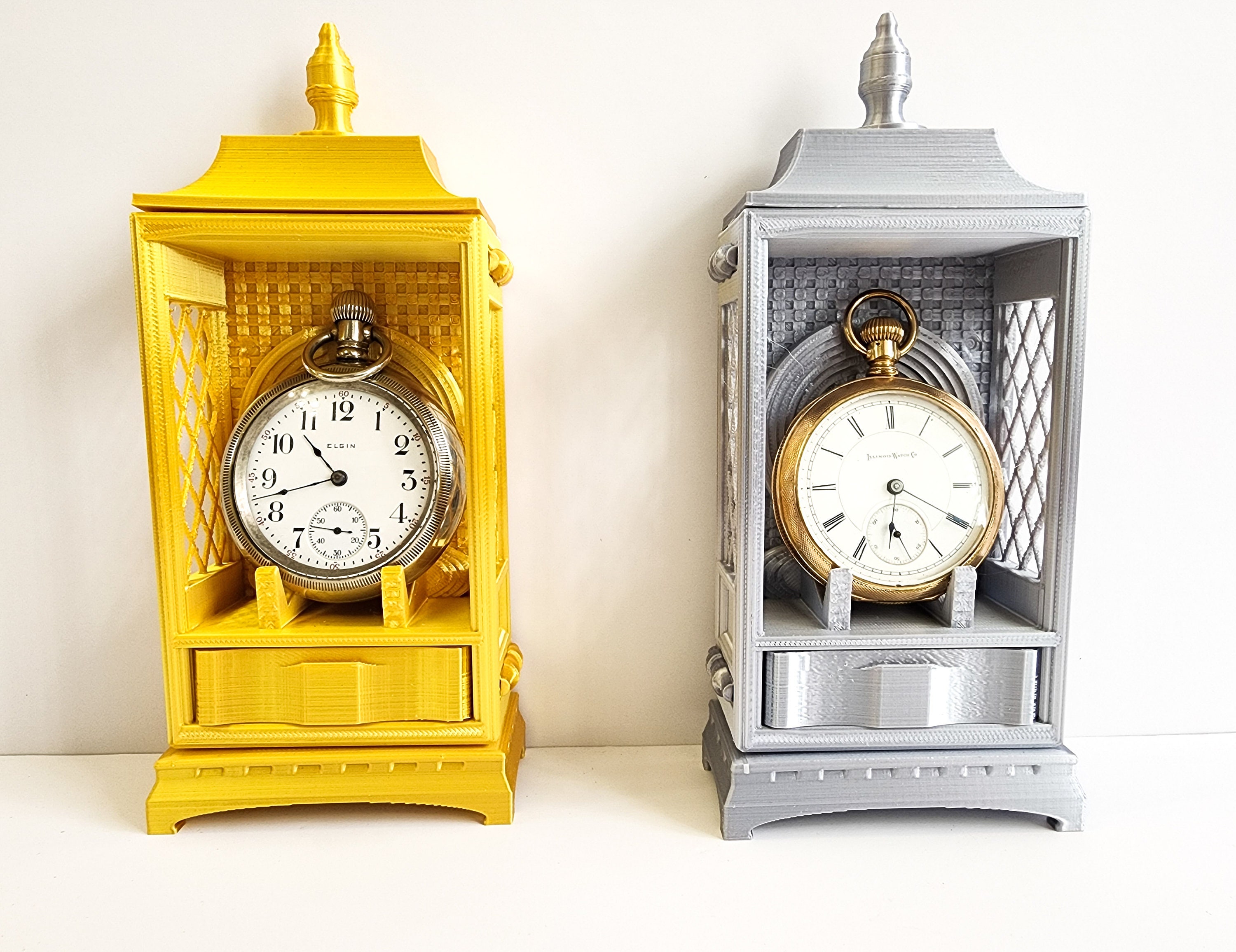 Pocket Watch Display Case Modular DIY Kit Collectible. - Etsy