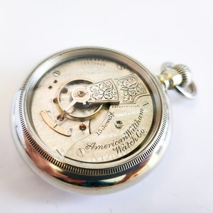 Antique, Serviced, Waltham Window Back 15 Jewel Pocket Watch. 1908 - Etsy