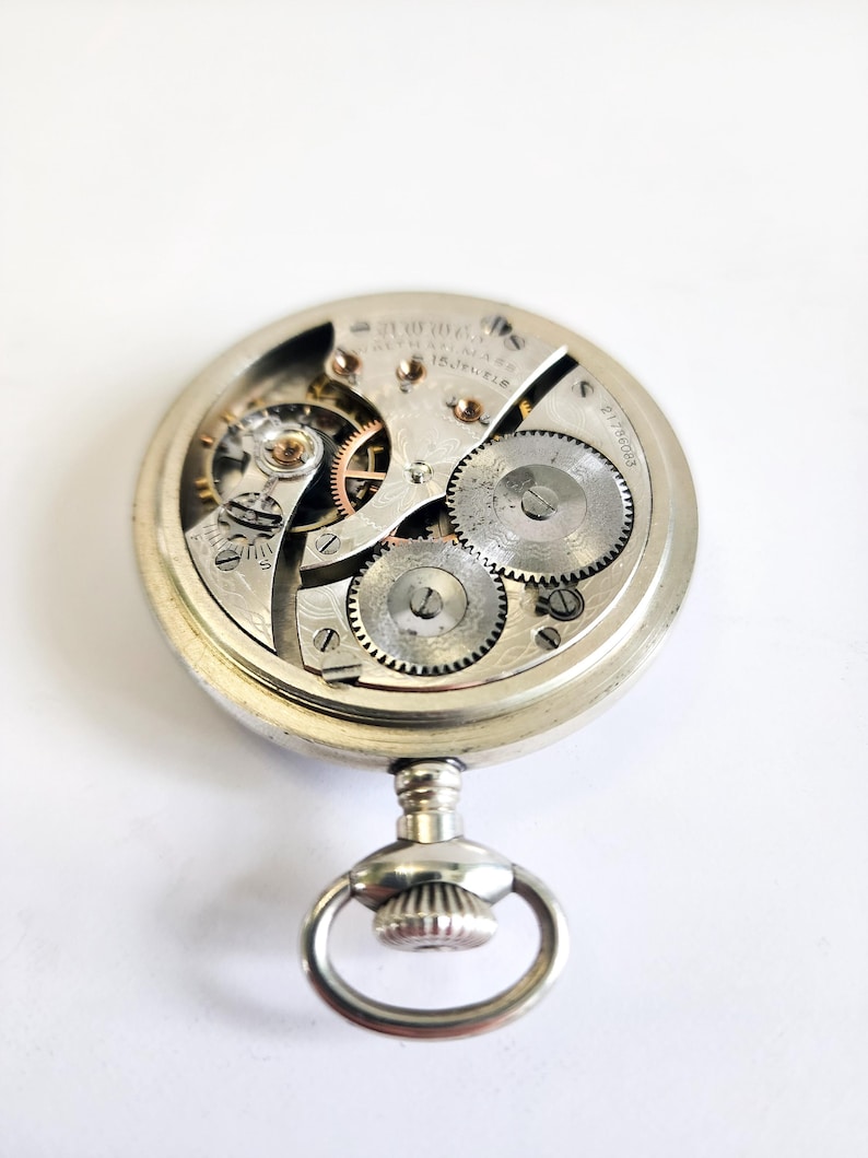Antique, Serviced, Waltham 15 Jewel Pocket Watch. 1917 - Etsy
