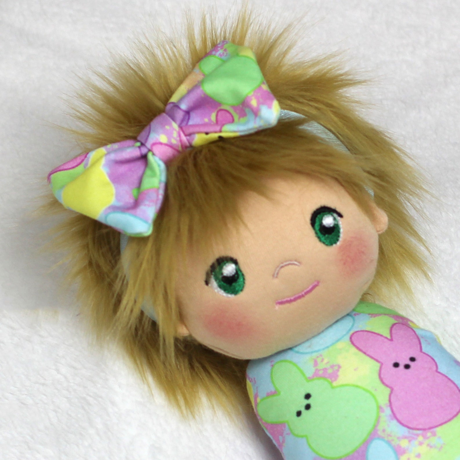 Easter Baby Doll Handmade Waldorf Inspired Cloth Doll Easter - Etsy