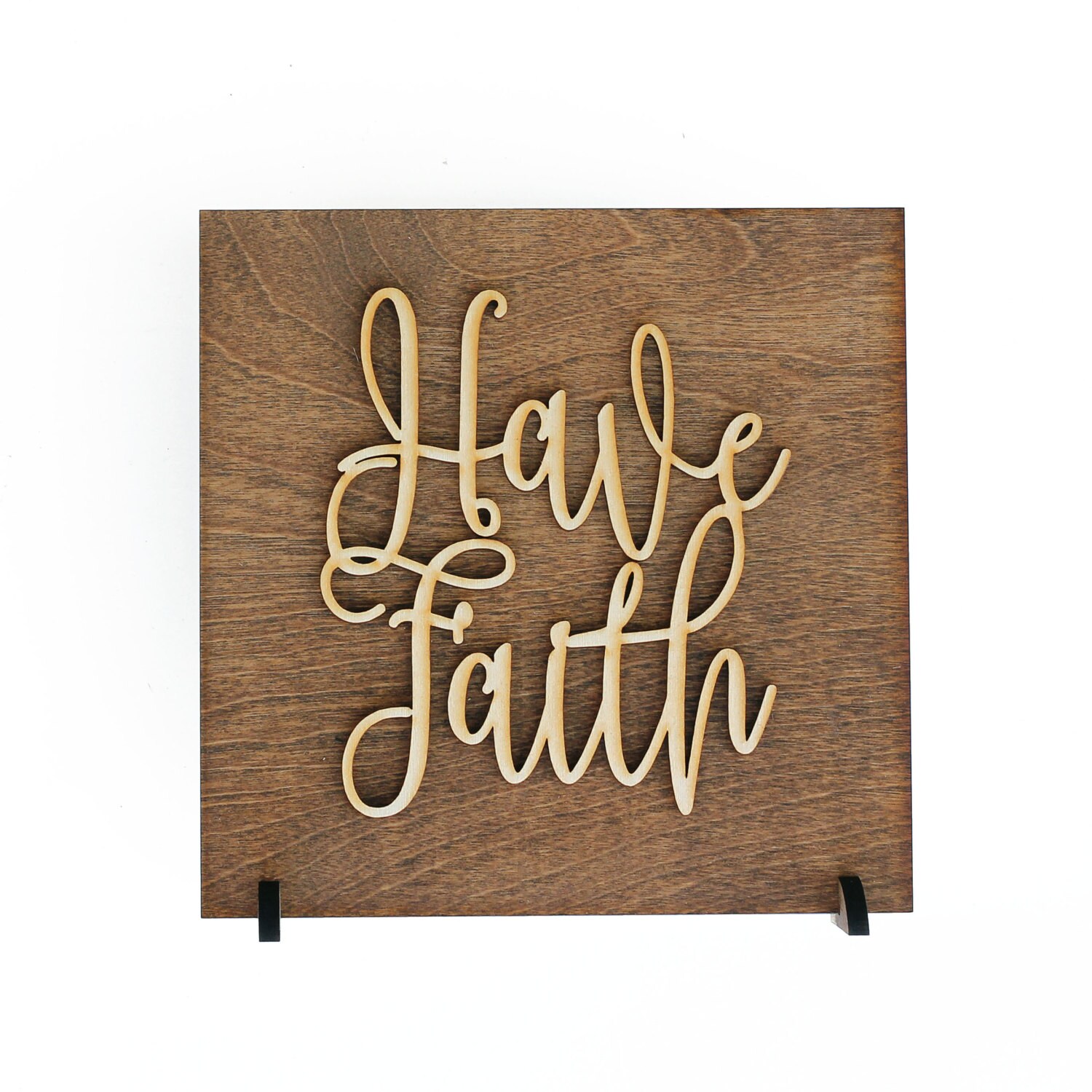 Have Faith Wood Sign Religious Quotes Worship Home | Etsy