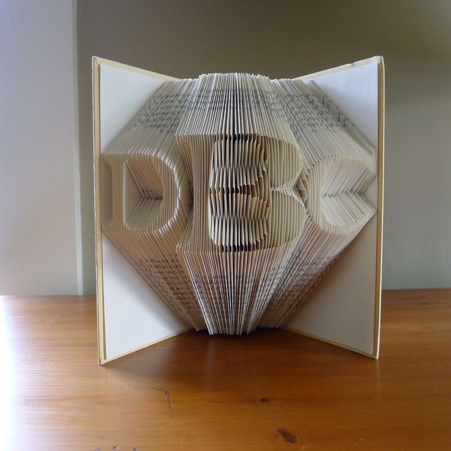Monogrammed Gifts - Personalized Gift - Folded Book - Your Initials ...