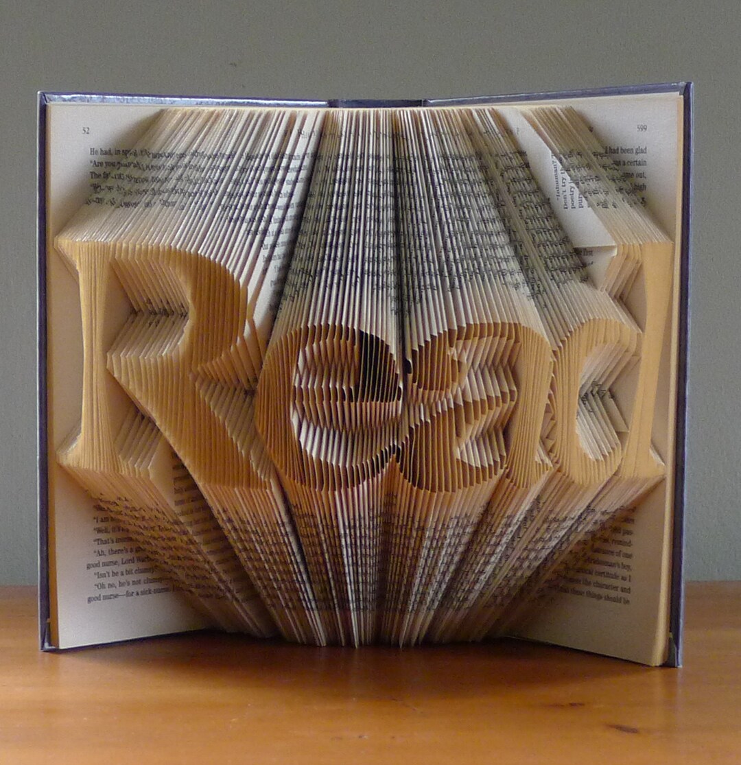 Best Selling Items Art Folds Gifts for Book Lovers Folded Book Art ...