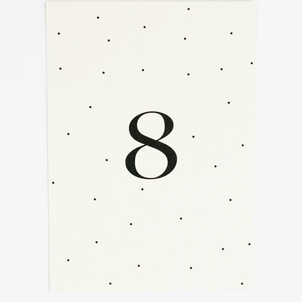 Polka Dot Number - Etsy