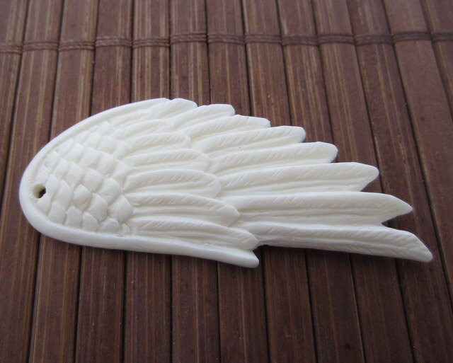 Excellent Handmade Carved Wing Seraphim Single Sided | Etsy