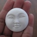 40 Mm Moon Face With OPEN Eyes, Large Moon Face, Hand Carved Buffalo ...