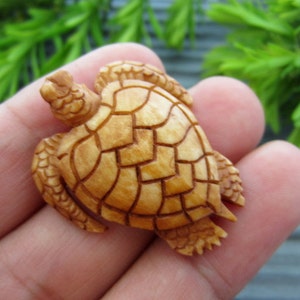 Excellent Quality Hand Carved Unique Turtle Cabochon , Drilled ...