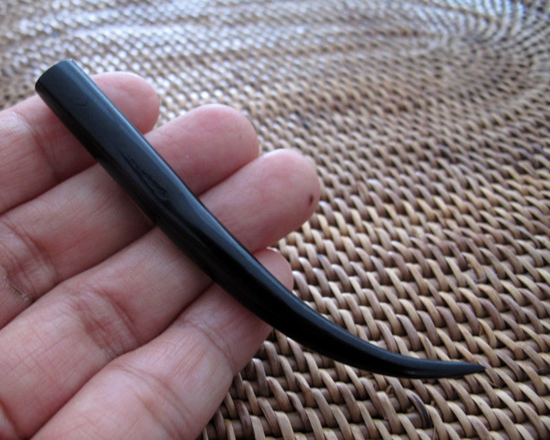 Our Longest Hand Carved Buffalo Bone Tusk , Buffalo Horn Carving, NOT ...