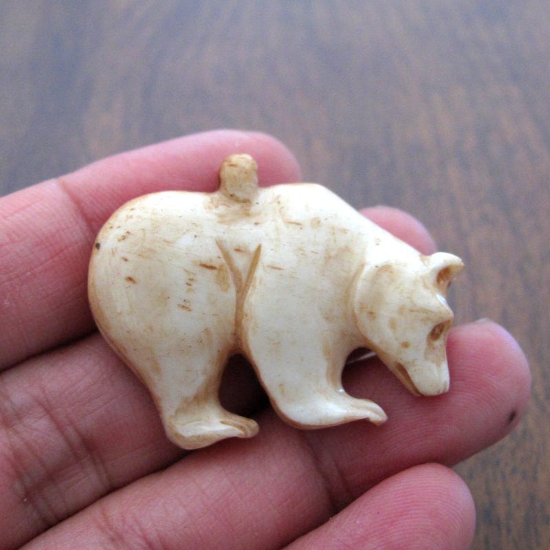 Inuit Carved Bear - Etsy