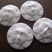 30 Mm Hand Carved Sun Face Cabochon, Face Cabochon, Embellishment B8539 ...