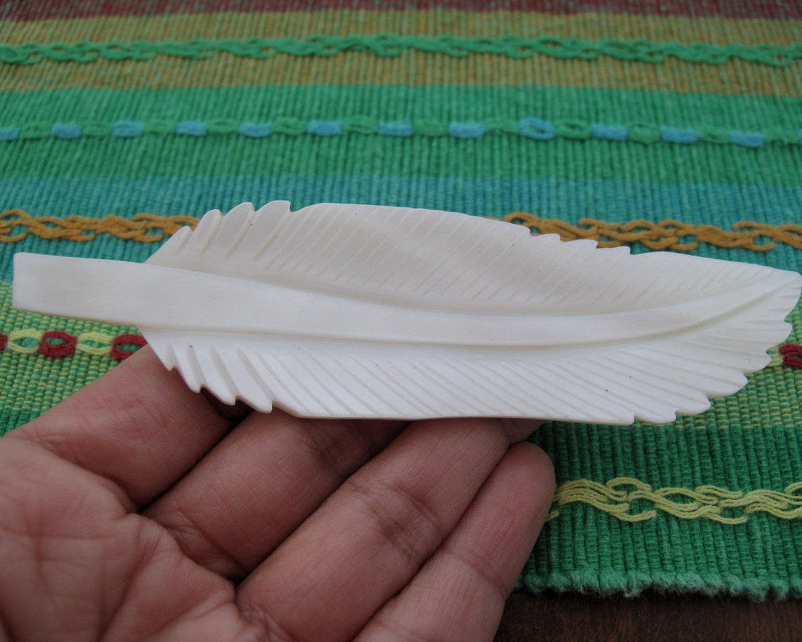 Gorgeous Shell Feather ,large Leaves , Jewelry Making Supplies B6683 - Etsy